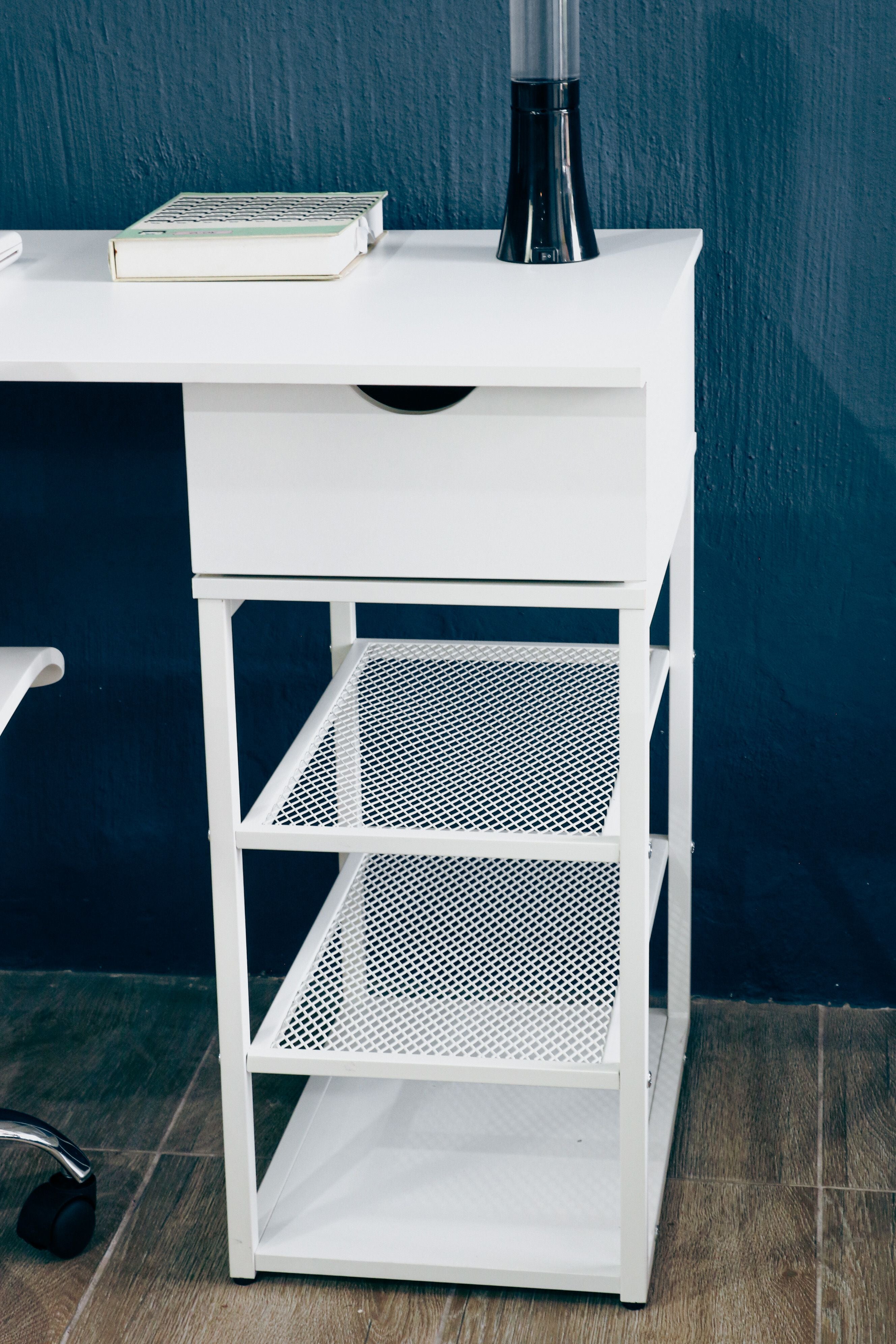 Kids Mini Space Saver Study Desk With Shelves